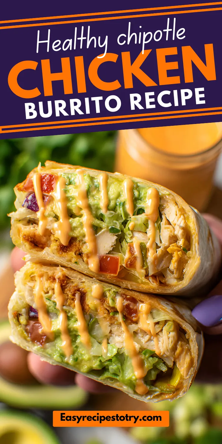 The Best Chipotle Chicken Burrito Recipe - Easy Recipes