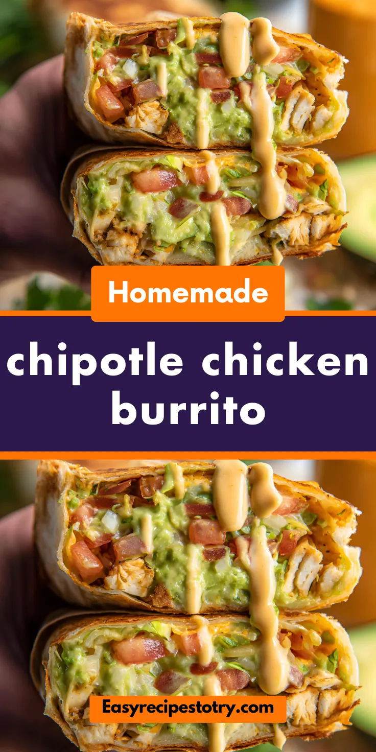 The Best Chipotle Chicken Burrito Recipe - Easy Recipes
