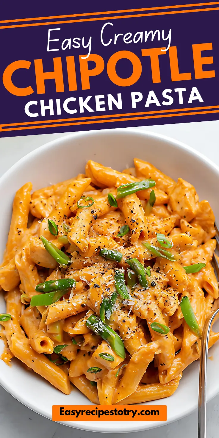 Chipotle Chicken Pasta Recipe Quick and Tasty - Easy Recipes
