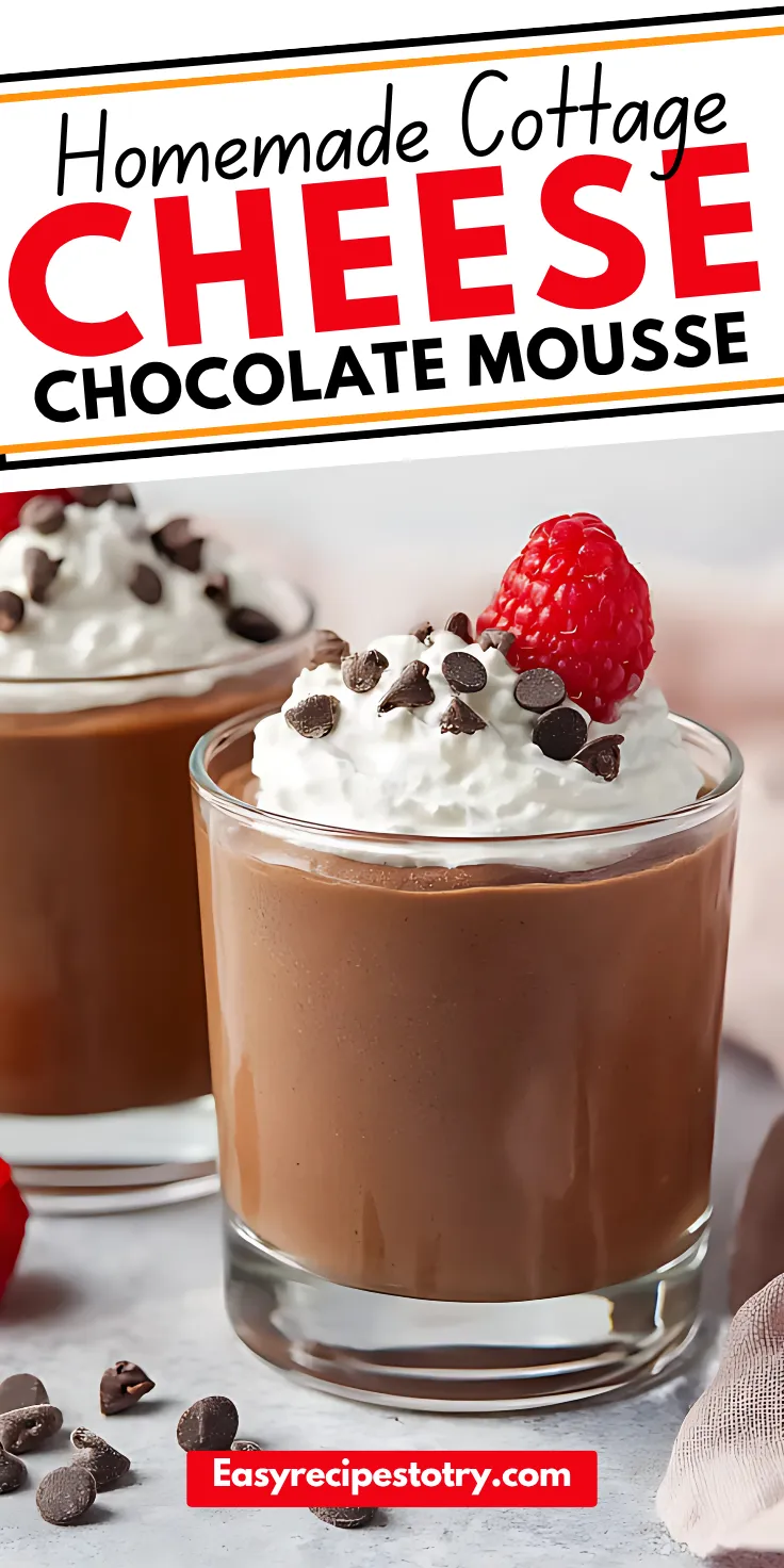 Cottage Cheese Chocolate Mousse Recipe - Easy Recipes
