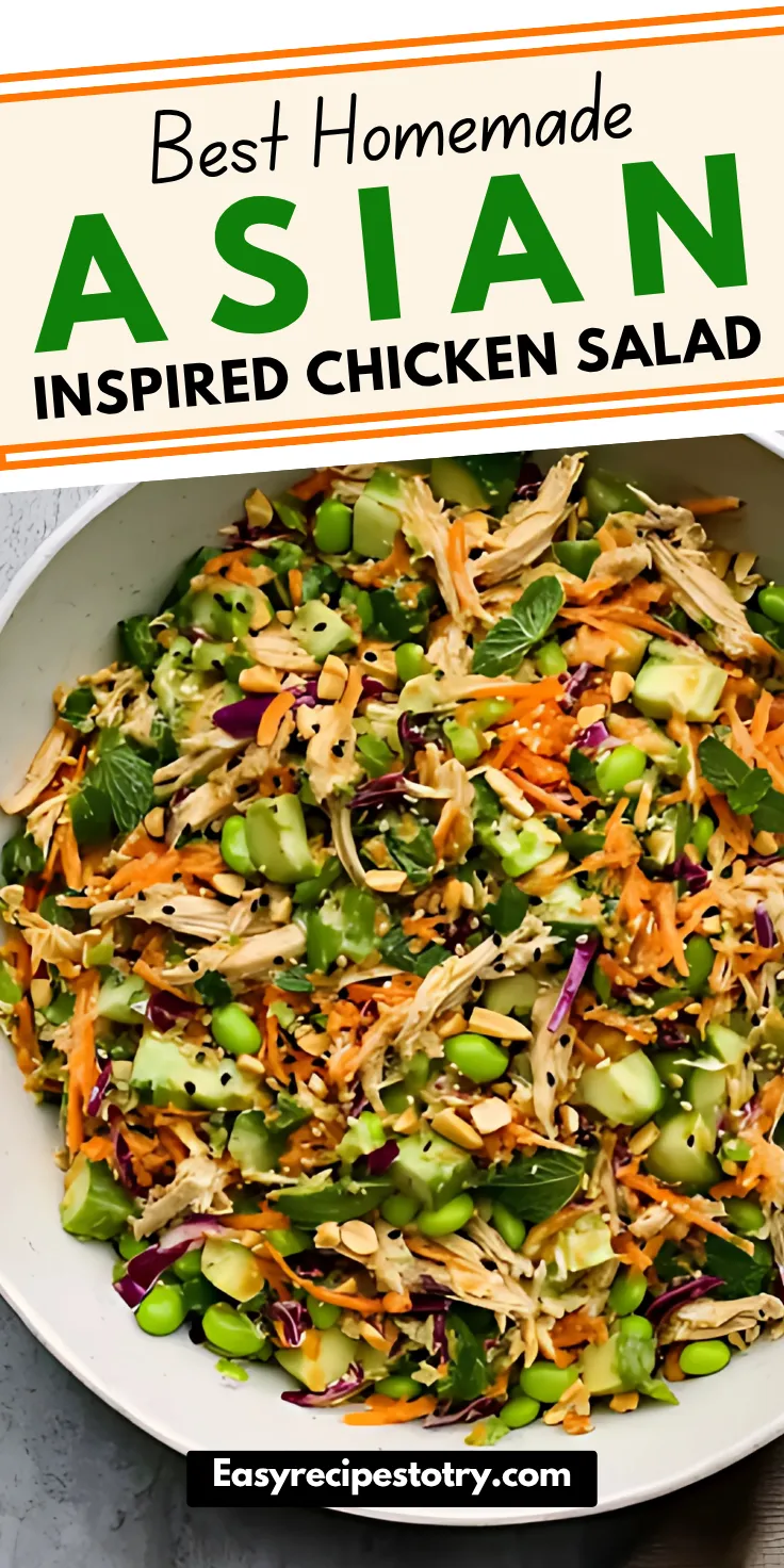 Asian-Inspired Chicken Salad Recipe - Easy Recipes