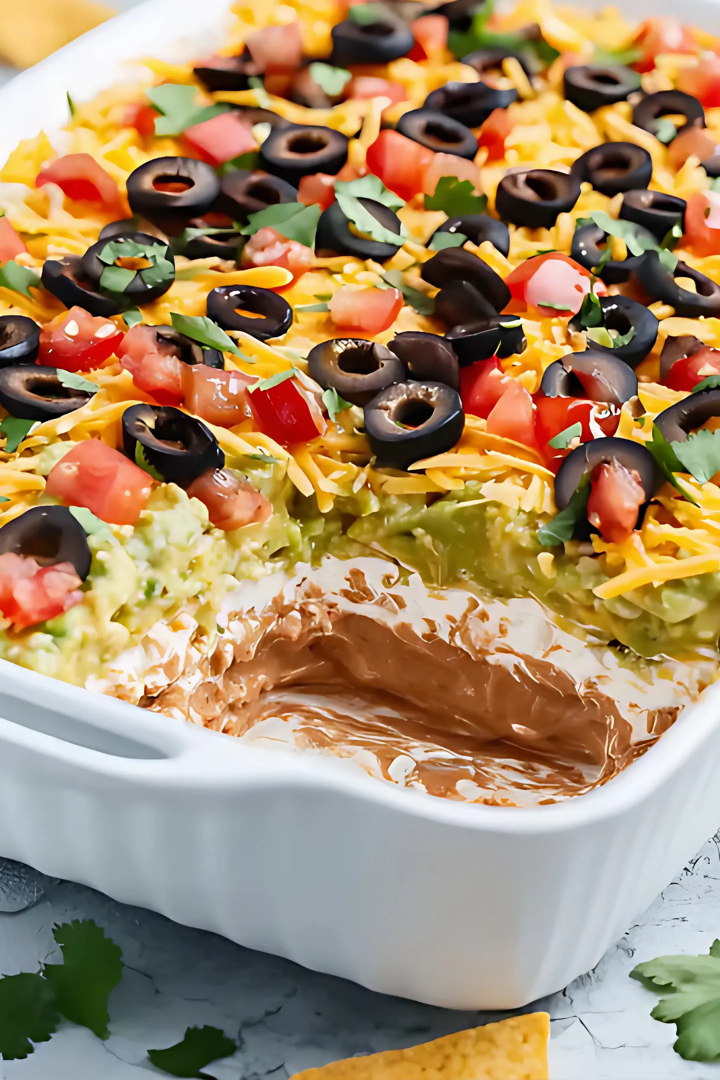 Seven Layer Taco Dip Recipe - Easy Recipes