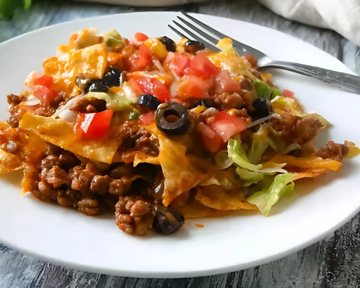 The Best Trash Bag Taco Salad Recipe - Easy Recipes