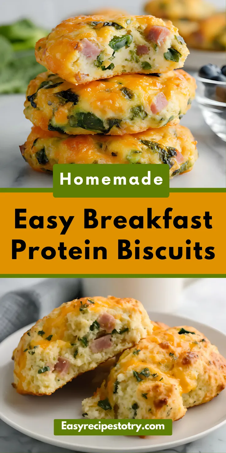 Breakfast Protein Biscuits for Easy Meal Prep - Easy Recipes