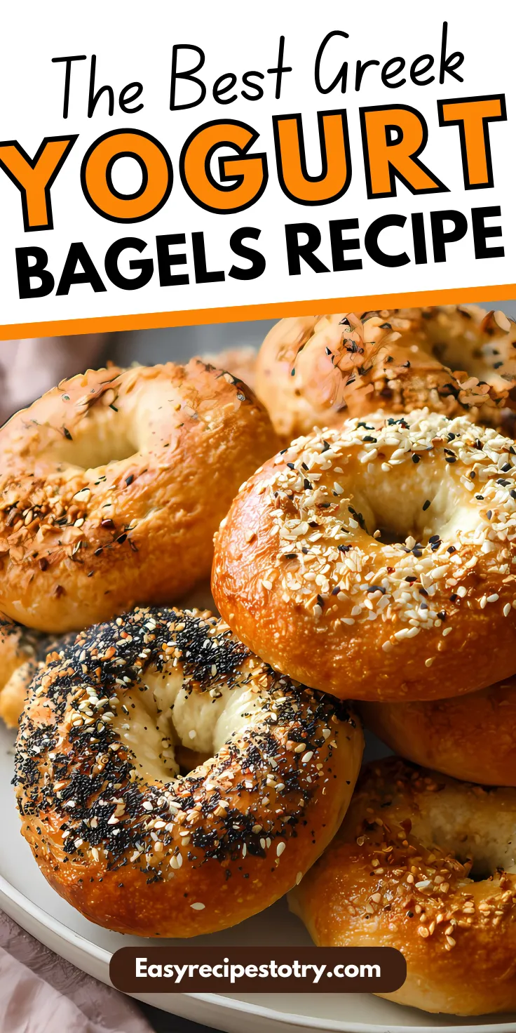 Greek Yogurt Bagels Recipe - Easy Recipes