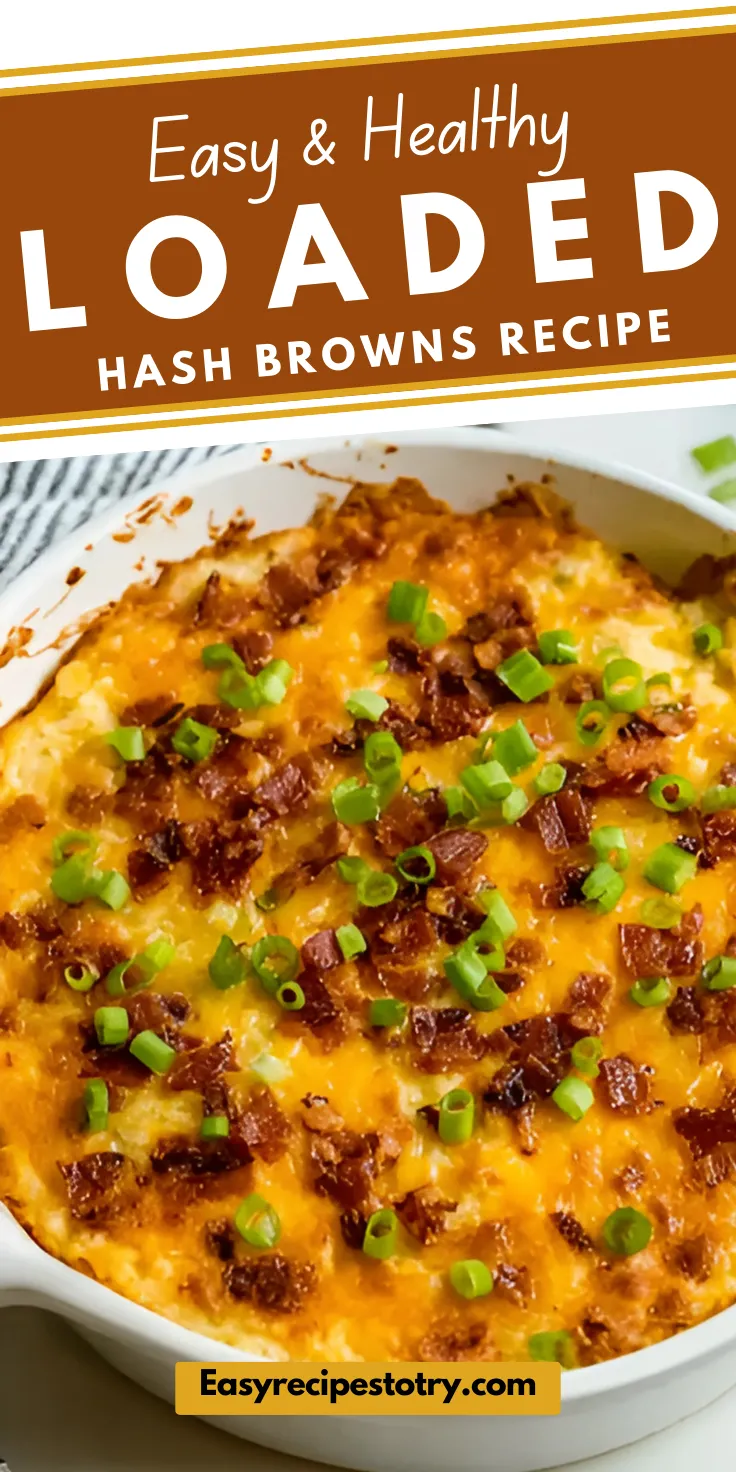 Loaded Hash Browns Casserole Recipe - Easy Recipes