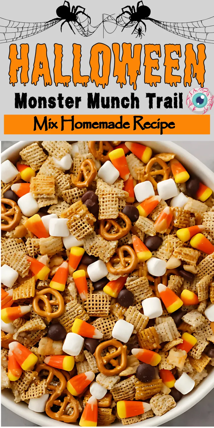Halloween Monster Munch Trail Mix Recipe - Easy Recipes