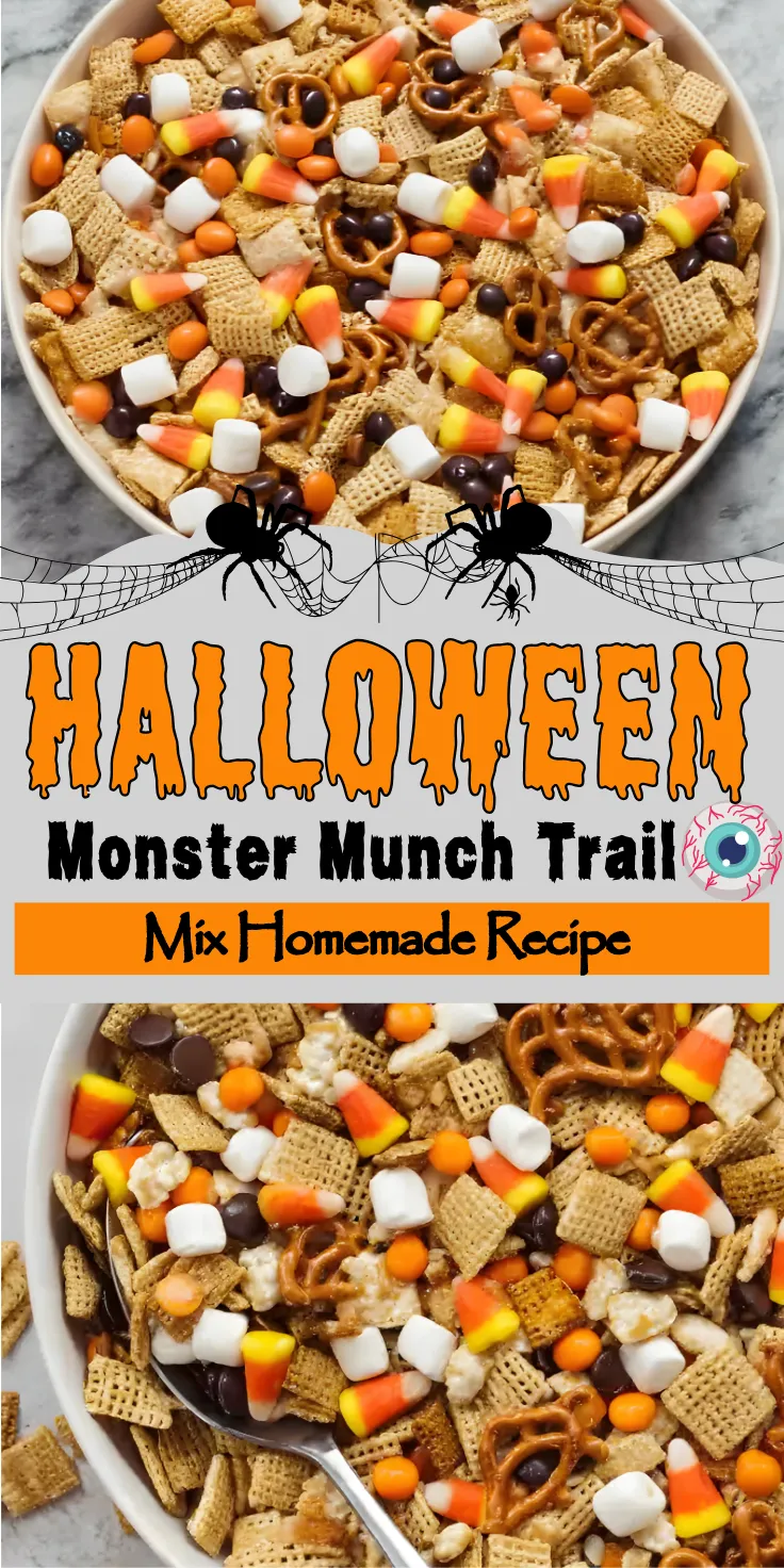 Halloween Monster Munch Trail Mix Recipe - Easy Recipes