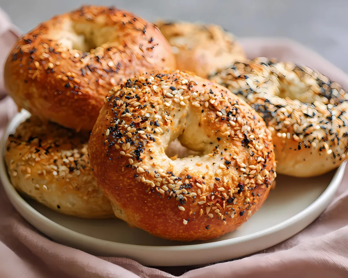 Greek Yogurt Bagels Recipe - Easy Recipes