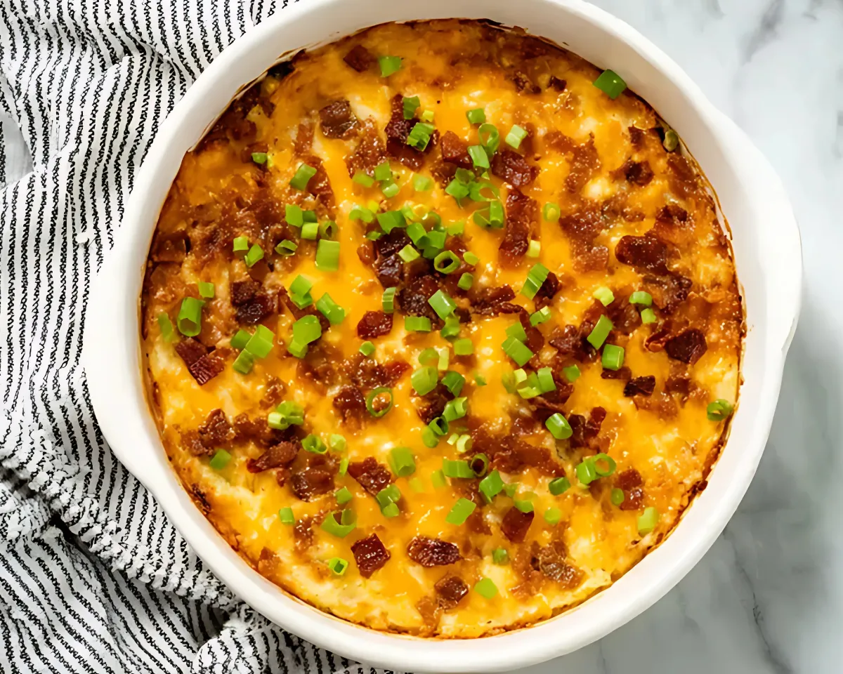 Loaded Hash Browns Casserole Recipe - Easy Recipes