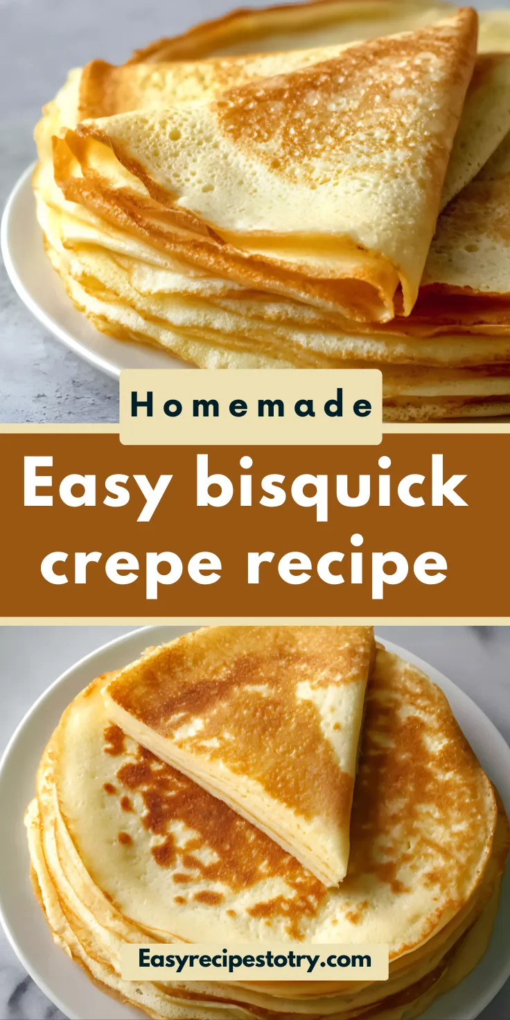 Bisquick Crepe Recipe - Easy Recipes