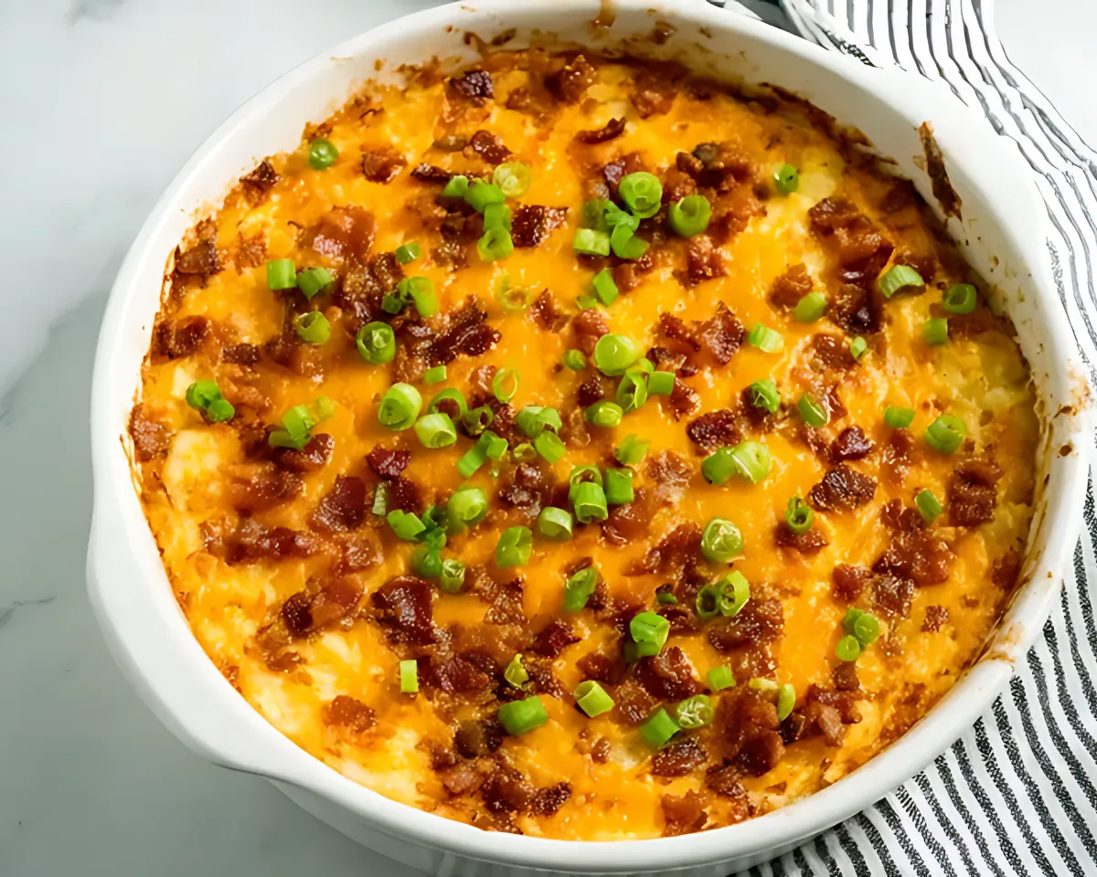 Loaded Hash Browns Casserole Recipe - Easy Recipes