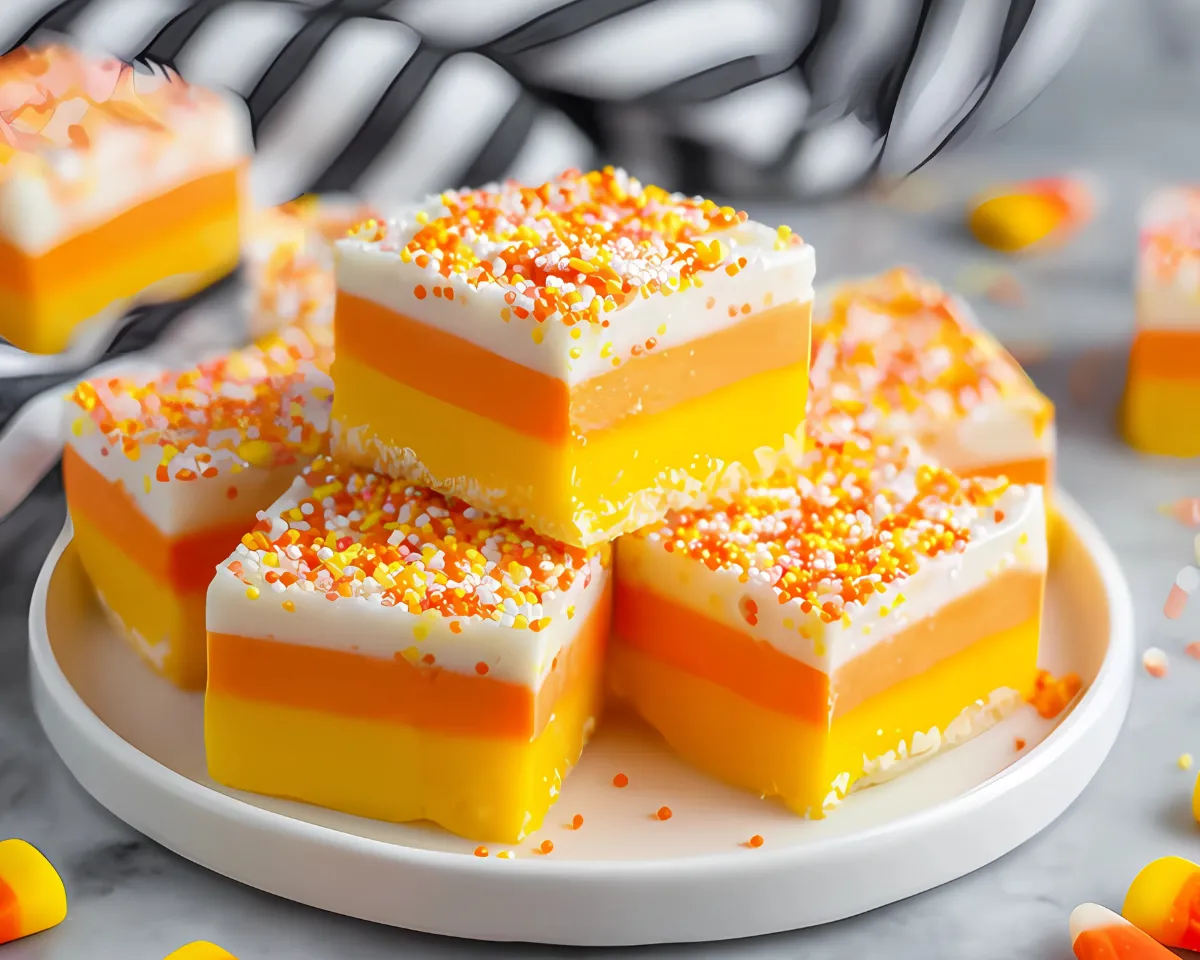 Quick Candy Corn Fudge Recipe - Easy Recipes