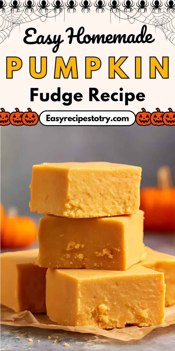 Homemade Pumpkin Fudge Recipe (Ready in 20 Minutes!) - Easy Recipes
