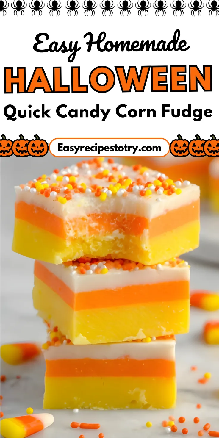Quick Candy Corn Fudge Recipe - Easy Recipes