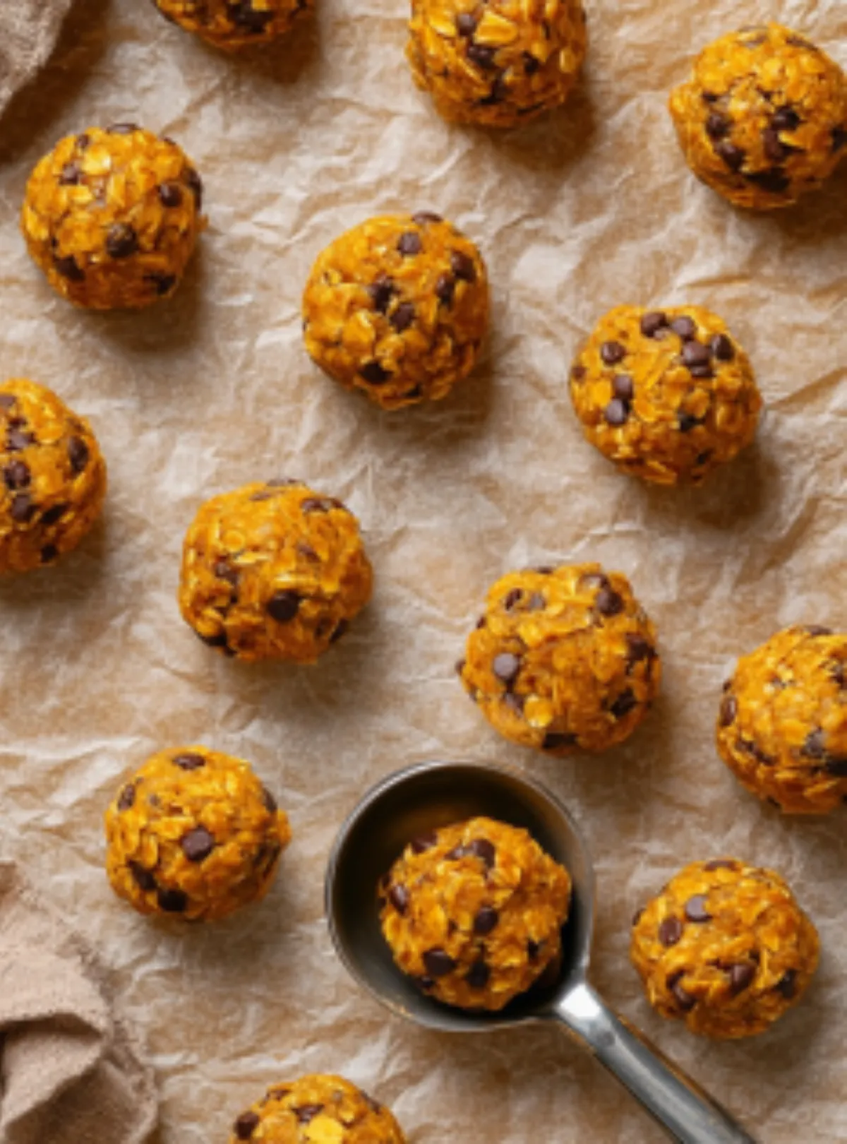 No-Bake Pumpkin Energy Balls Recipe (Vegan & Gluten-Free) - Easy Recipes