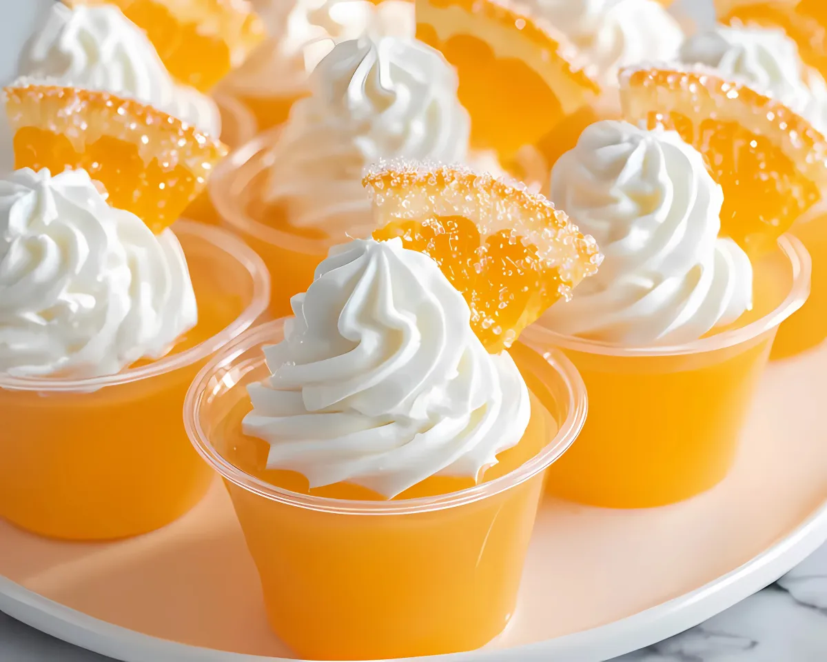 Easy Orange Creamsicle Jello Shots Recipe - Easy Recipes