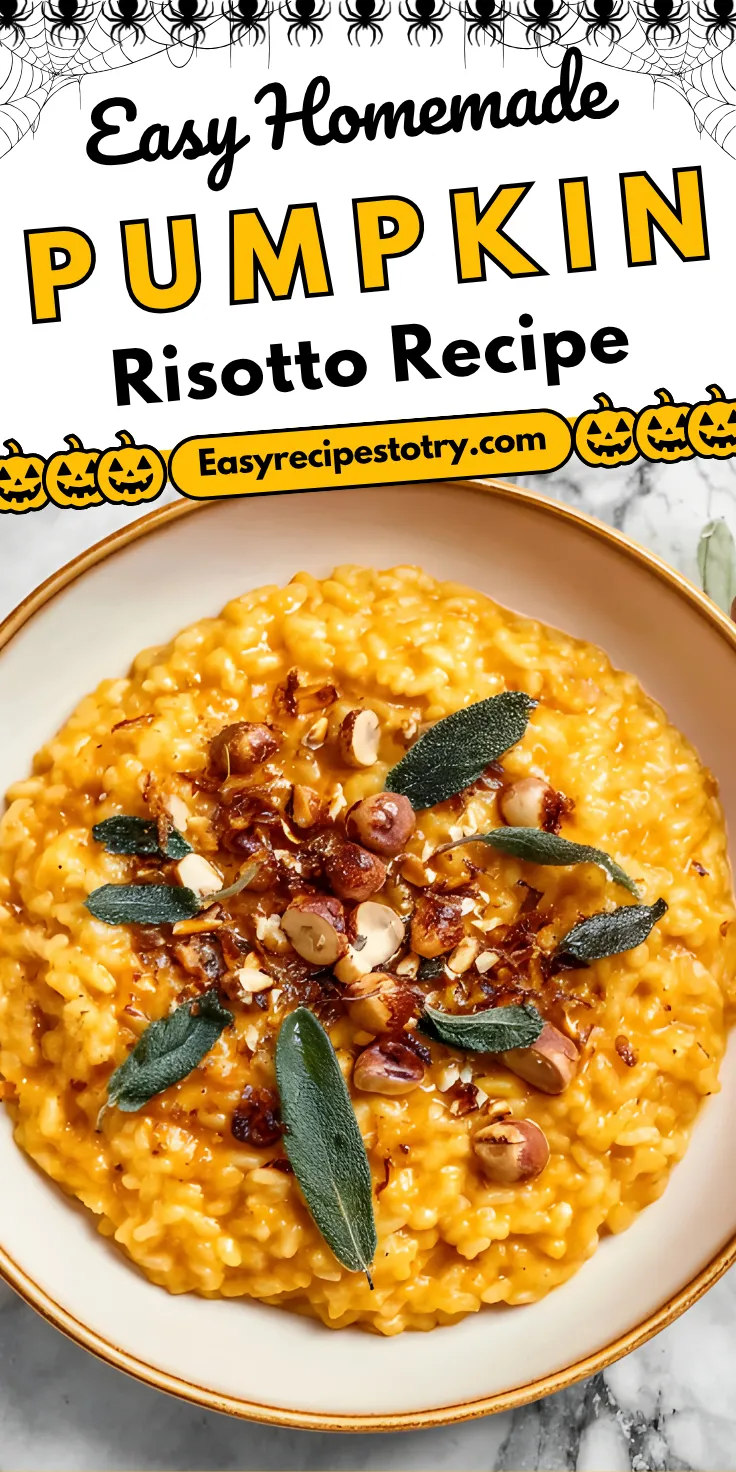 Creamy Pumpkin Risotto Recipe - Easy Recipes
