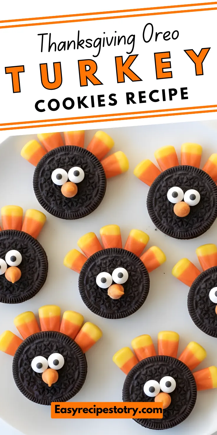 Thanksgiving Oreo Turkey Cookies - Easy Recipes