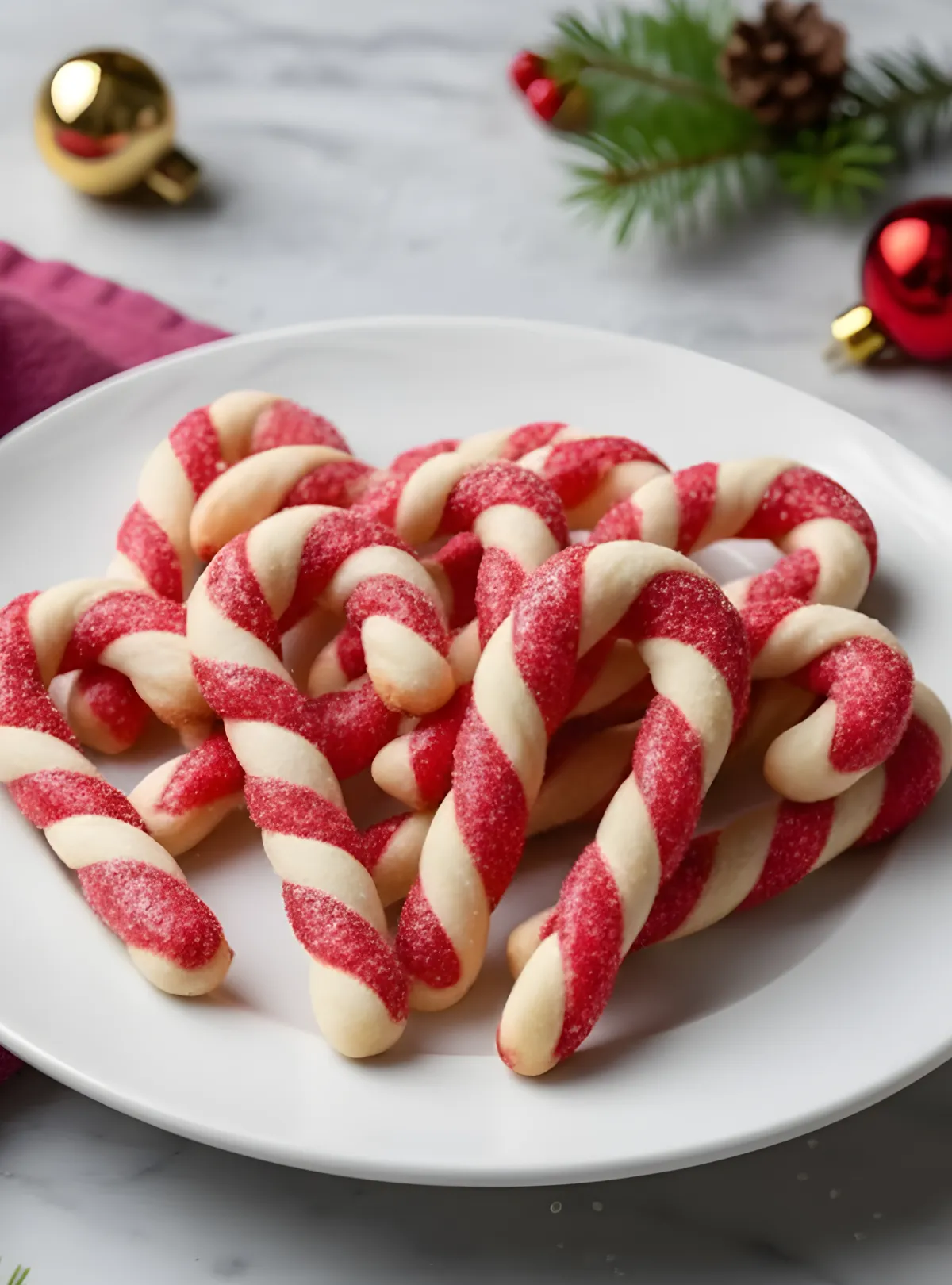 Christmas Candy Cane Cookies - Easy Recipes